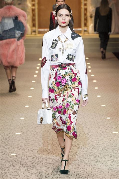 Креативная коллекция Дольче и Габбана осень зима2018 2019 Мода стиль тенденции в журнале