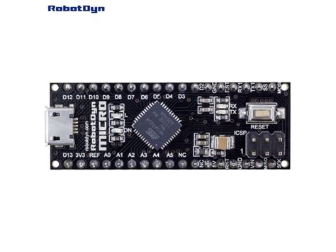 Robotdyn Arduino Micro Atmega32u4 5v Připájené Piny Laskakit