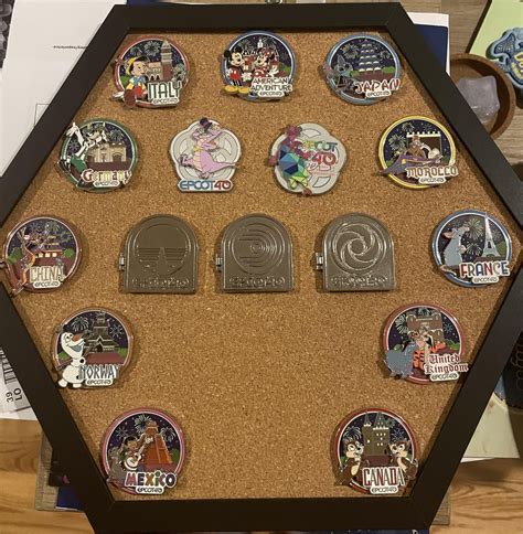 Epcot 40 Pins Rdisneypins