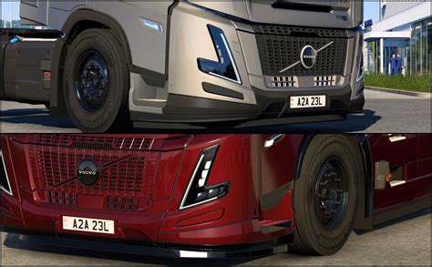 Scs Volvo Fh6 Aero Foglights Reworked V10 Ets2 Euro Truck Simulator