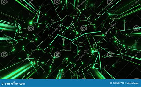 Abstract Plexus Technology Science And Engineering Background Stock Illustration Illustration