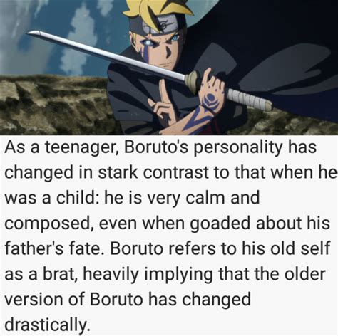 Is Confirmed Boruto S Personality Will Drastically Change In Future What Do You Think It Caused