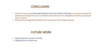 Forest Cover Prediction PPT