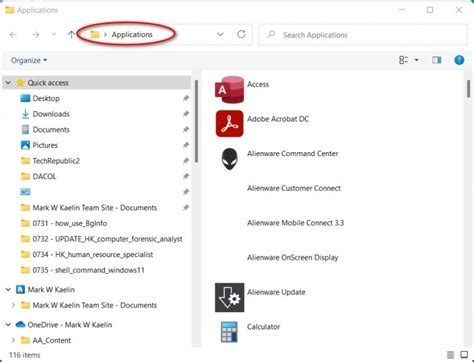 How To Use The Shell Command In Windows 11 To Access The Appsfolder Techrepublic