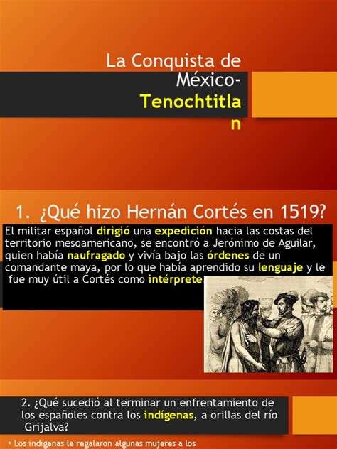 Mapa Conceptual De La Caida De Tenochtitlan 7 Download Free Pdf Hernán Cortés Azteca