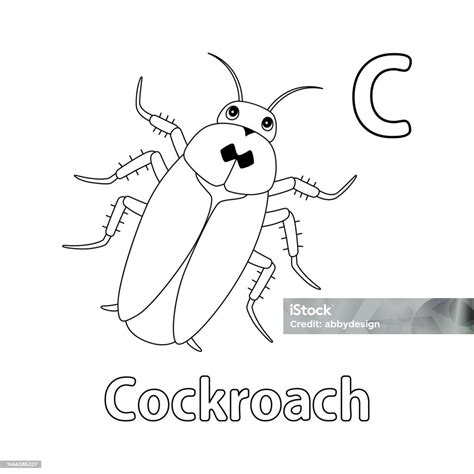Cockroach Coloring Pages