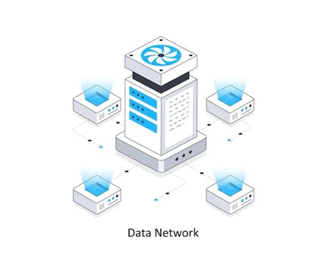 Premium Vector Server Room Isometric Stock Illustration Eps File Stock Illustration