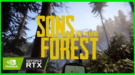 Sons Of The Forest Best Config Rtx 3060 I5 11600kf 32gbram Youtube