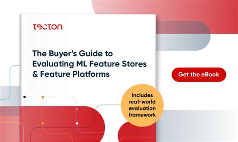 The Buyers Guide To Evaluating Ml Feature Stores And Feature Platforms