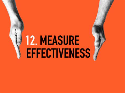 Measure Effectiveness