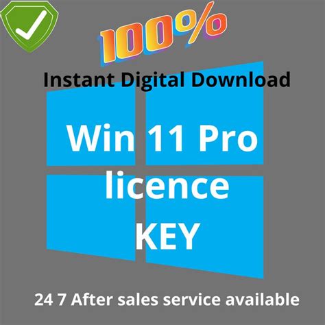 Win 11 Pro Retail License Key Etsy