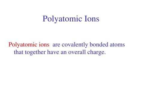 PPT Lewis Diagrams For Polyatomic Ions PowerPoint Presentation Free Download ID