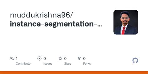 Github Muddukrishna96instance Segmentation Mask Rcnn