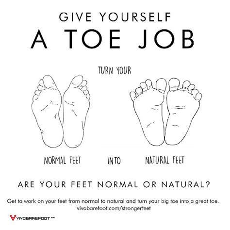Give Yourself A Toe Job And Get To Work Turning Normal Feet Into