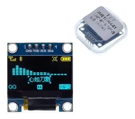 Pantalla Lcd 128x64 Oled 096 Para Arduino 4 Pin