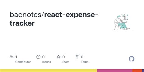 Github Bacnotes React Expense Tracker