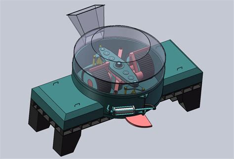 行星轮碾搅拌机三维SW模型 SOLIDWORKS 2018 模型图纸下载 懒石网