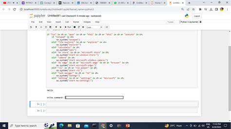 Task 6 Create A Python Menu To Run Various Commands Kashyapvikash