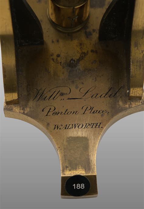 Ladd William 1860 Inv 188 Histoire Du Microscope