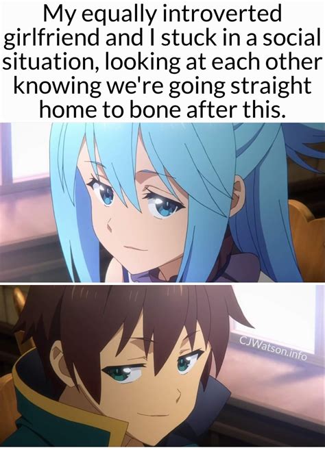 Having An Introvert Girlfriend Is A Dream Come True R Animemes