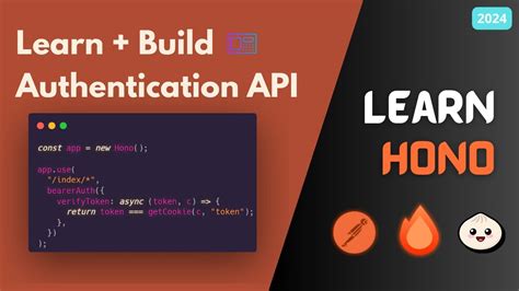 Learn Hono Framework By Building Api Authentication Tested In Postman Youtube