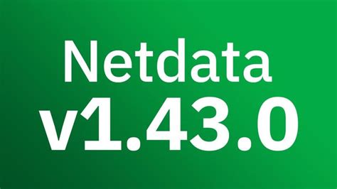 New Release Netdata V1430 Released Netdata Posted On The Topic Linkedin