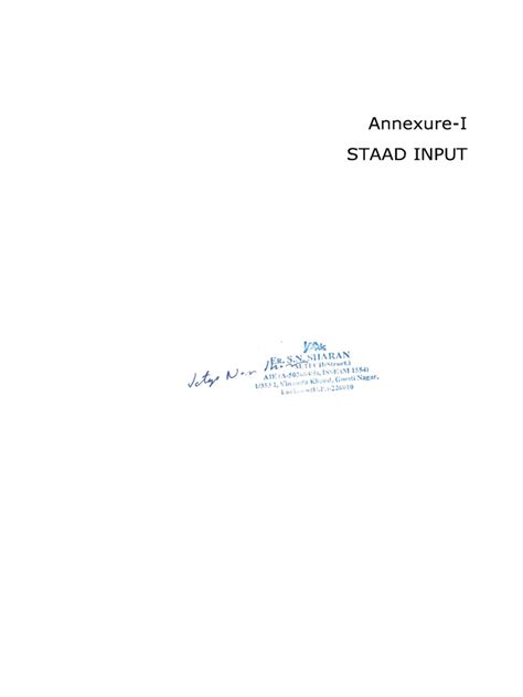 Calculation Report Of Structure Pdf