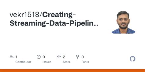 Github Vekr1518creating Streaming Data Pipeline Using Kafka