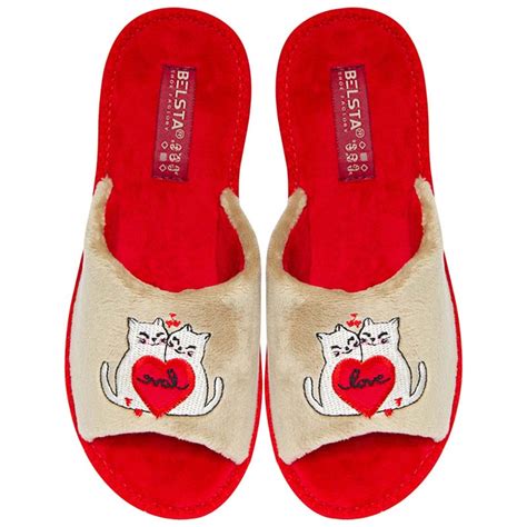Комнатные тапочки Белста красные 4100798 41 26 5 см Оригинальная обувь Rozetka
