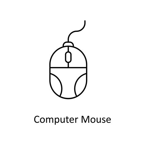 Computer Mouse Vector Outline Icons Simple Stock Illustration Stock 22431686 Vector Art At Vecteezy