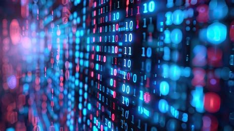 Premium Photo 3d Rendering Of Digital Binary Code Network Conveying Complexity