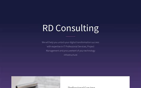 Rd Consulting
