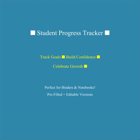 Student Progress Tracker Unit 1 By Kristens Market Tpt Student Progress Tracker Unit 1 By Kristens Market Tpt