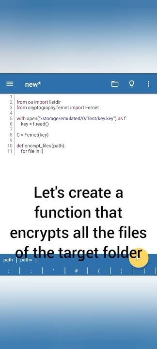 Encrypting Files Using Python Pydro3python Part 01 Python Encryption Hacking Coding Youtube