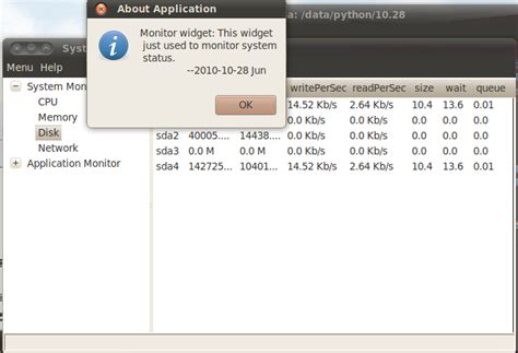Linux下的系统监控程序（pythonwxpython） Junwchina 博客园