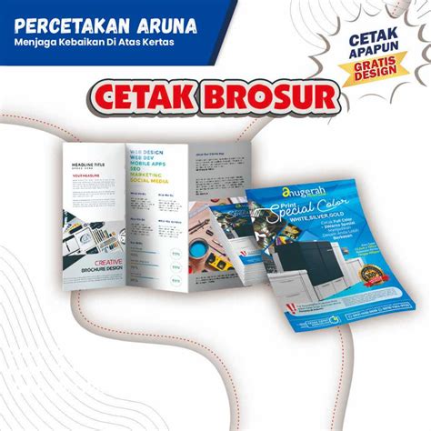 Jual Cetak Brosur Pamflet Flyer Shopee Indonesia
