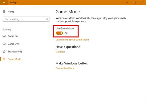 How To Activate Game Mode In The Windows 10 Creators Update PCWorld