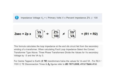 Transformer Fault Current Calculation Eloquens