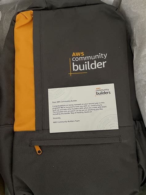 Katoria H On Linkedin Secondyear Awscommunitybuilder Aws Swag Awscommunitybuilder Year2…