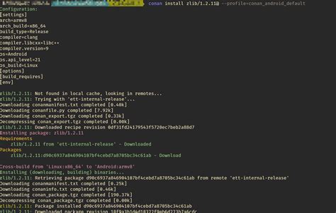 [question] Conan Hangs On Linux · Issue 7614 · Conan Io Conan · Github