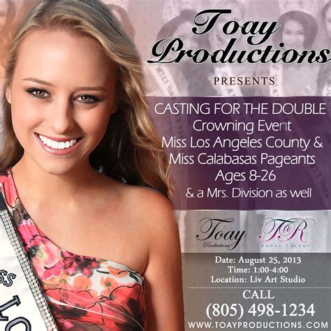 Los Angeles Beauty Pageant Auditions Free