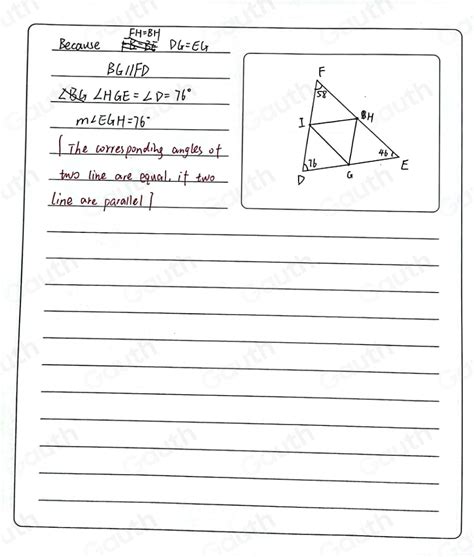 Solved Triangle Ghi Is Formed By Connecting The Midpoints Of The Side Of Triangle Def The