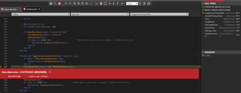 lisstbox set to chek box error when click outside item · issue 1480 · twinbasic twinbasic · github