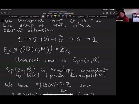 Free Video Symplectic Geometry Class 21 From Fields Institute Class Central