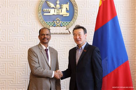 Аж үйлдвэржилтийн бодлогын байнгын хорооны дарга С Ганбаатар Энэтхэгийн Элчин сайдтай уулзлаа