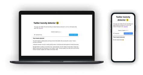 github mcarlomagno twittertoxicitydetector web application written in vanilla js and