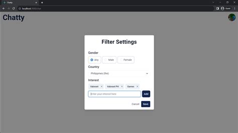 Github Tcbellochatty Simple Dating Website