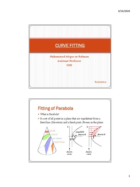 Lec 2 Curve Fitting 1 Download Free Pdf Equations Mathematical Analysis