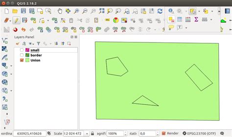 Creating Polygon In Empty Space From Other Polygons In QGIS Geographic Information Systems