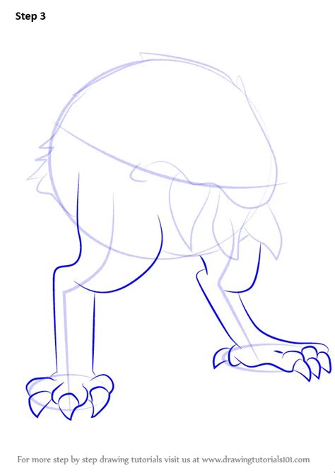 How To Draw Tongue Monster From Steven Universe Steven Universe Step By Step